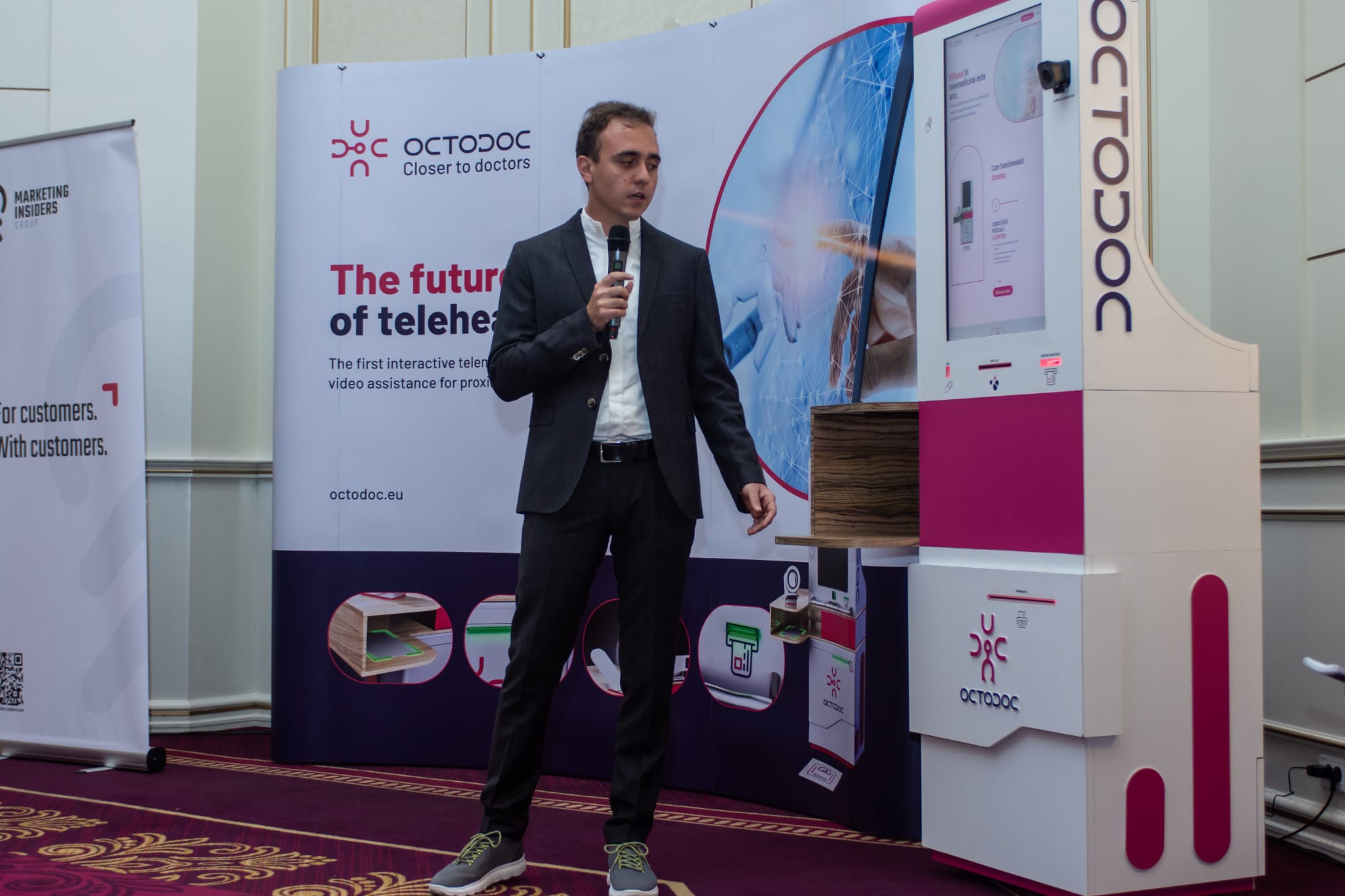 The first public appearance of the Octodoc telemedicine prototype took place at the Romanian ...